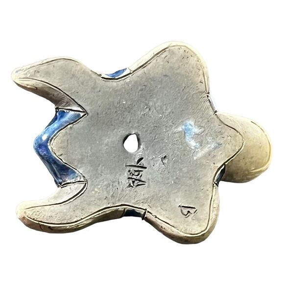 Unmarked | Accents | Glazed Turtle Art Pottery Clay Miniature Figurine ...